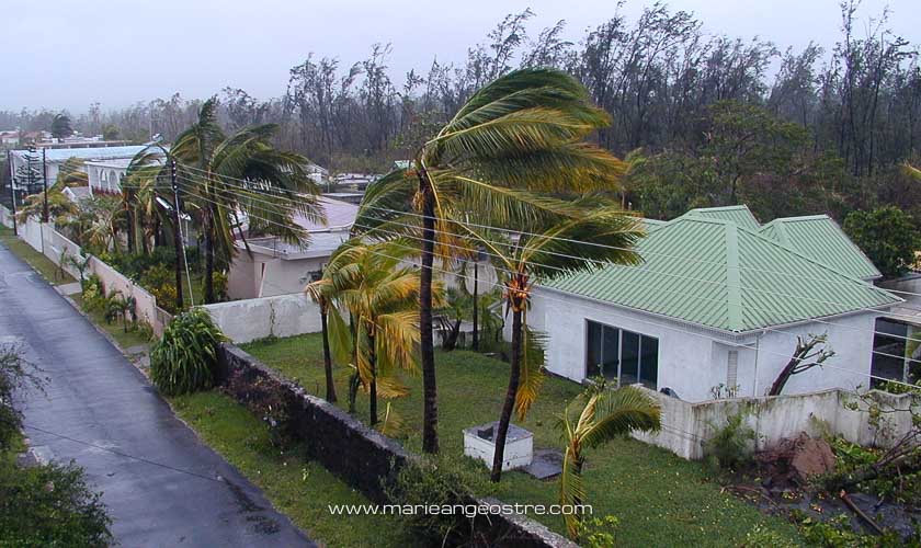 22 janvier 2002 : le cyclone Dina sur l'île Maurice – Marie-Ange Ostré