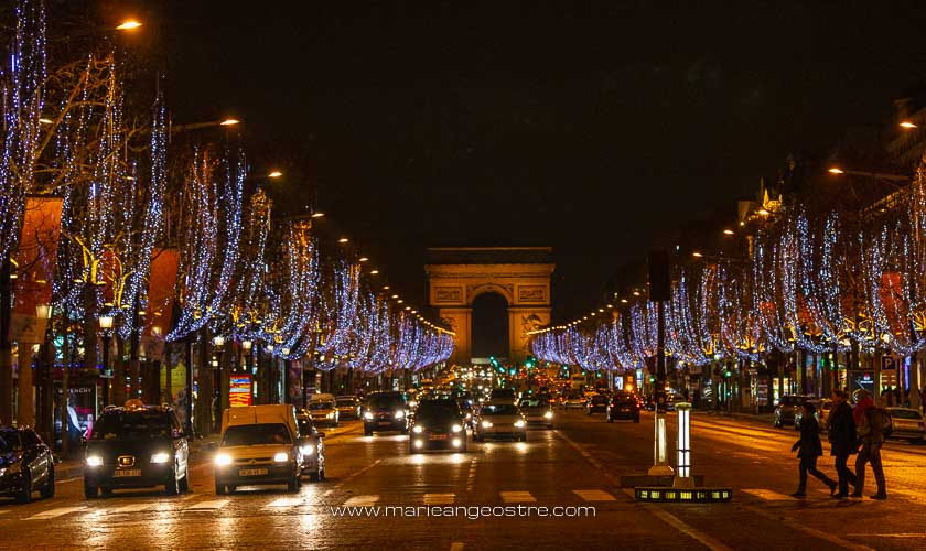 Illuminations de Noël à Paris (vidéo) : joyeux Noël ! – Marie-Ange Ostré